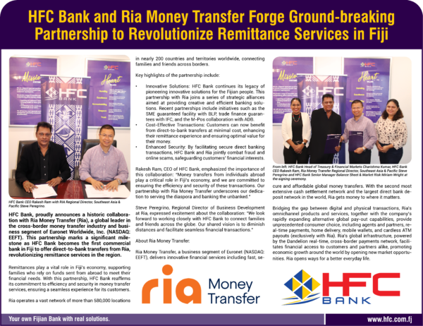 HFC Bank and Ria Money Transfer Forge Ground-breaking Partnership to ...